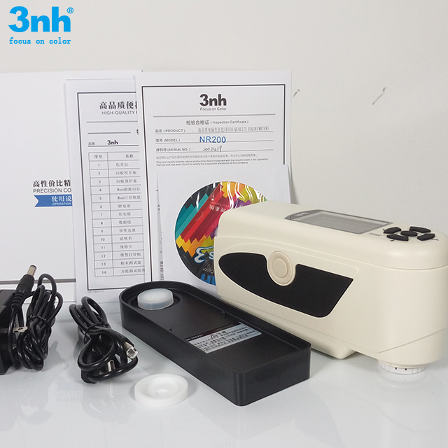 NR200 Color Difference Meter 3nh Tristimulus Colorimeter With CIE Lab ...