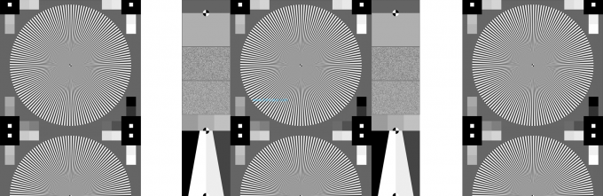 Sinusoidal Siemens Star Resolution Test Chart YE0253 9x Modulated For ...