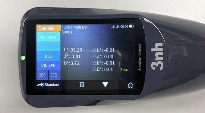 Portable Colour Matching Spectrophotometer BYK Gardner Spectro Guide 45 ...