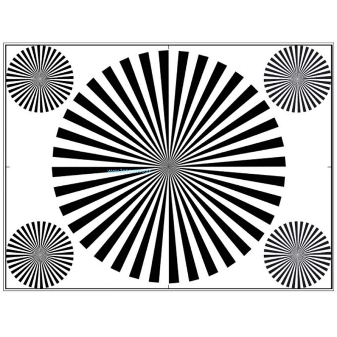 Star Target Back Focus Test Chart SineImage Optical focus YE0220 For ...