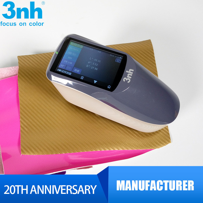 PVC Film Color Measurement Instruments , 3NH Hunter Lab Spectrophotometer