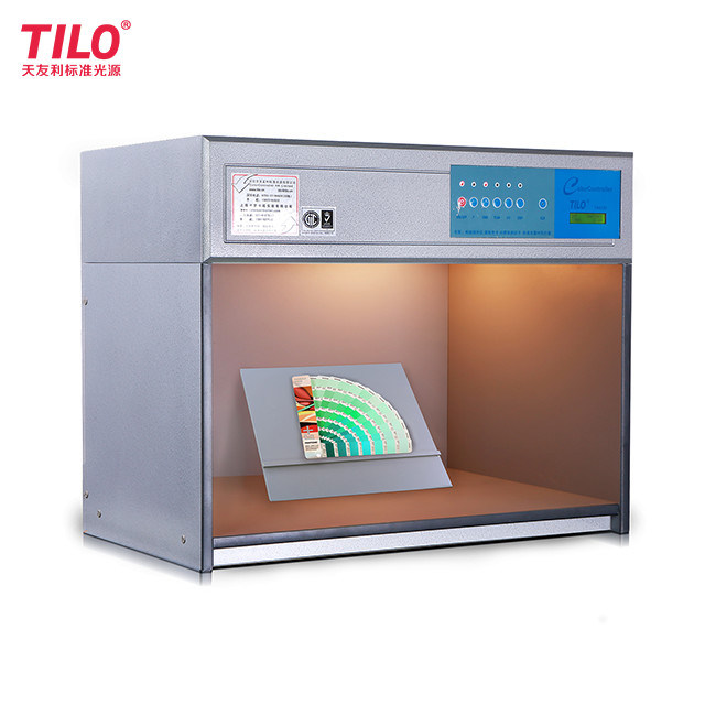 Silk Color Test Box Pantone Color Viewing Light Booth For Color Inspection