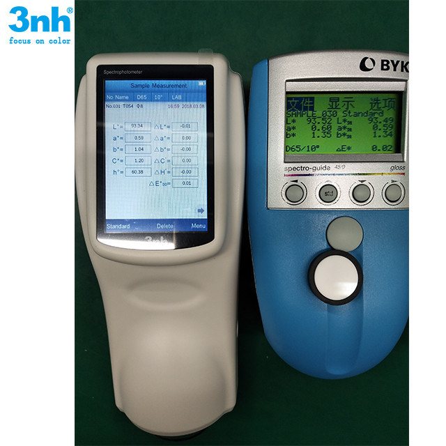 NS800 3nh Portable Color Spectrophotometer To Replace Byk Gardner Spectro - Guide 45/0 6801