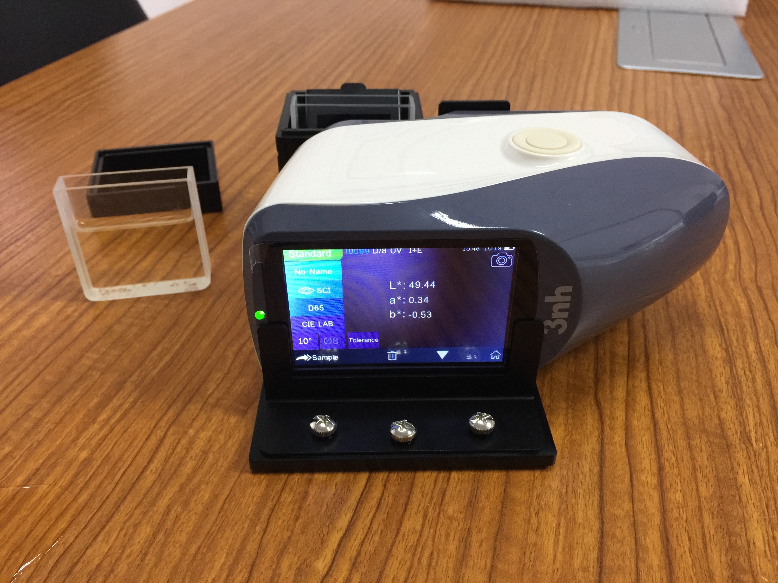 Silk Paste / Liquid Spectrophotometer , Metal Color Measurement Instruments