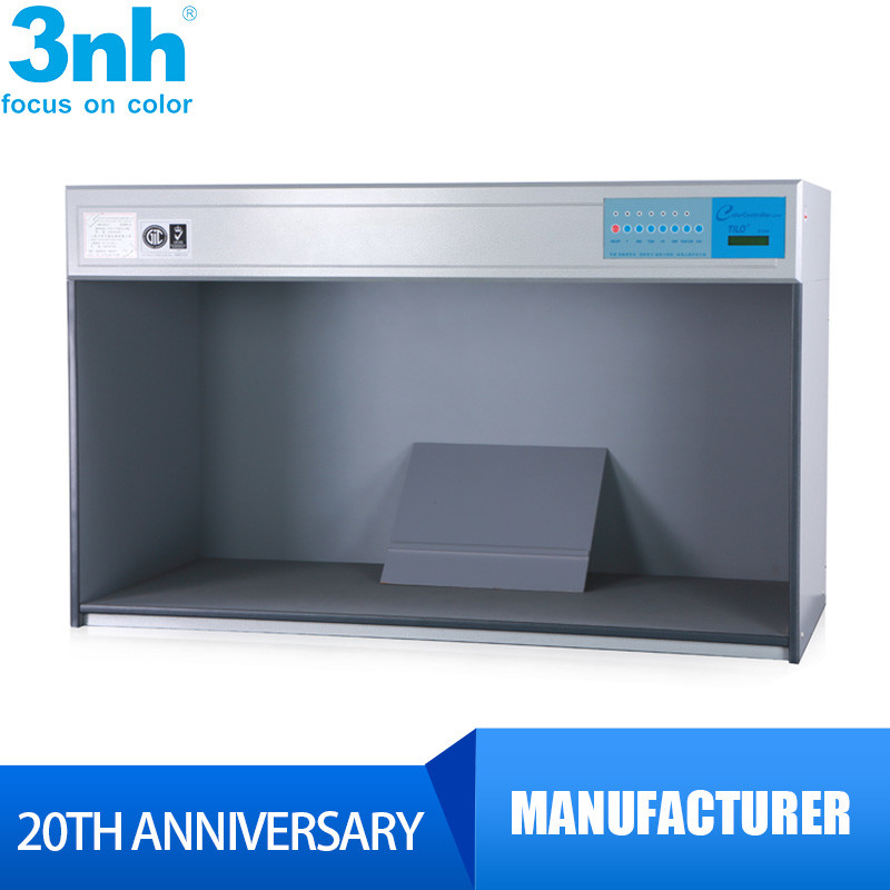 Simple Structure Large Paint Color Viewing Booth With 6 Different Light ...