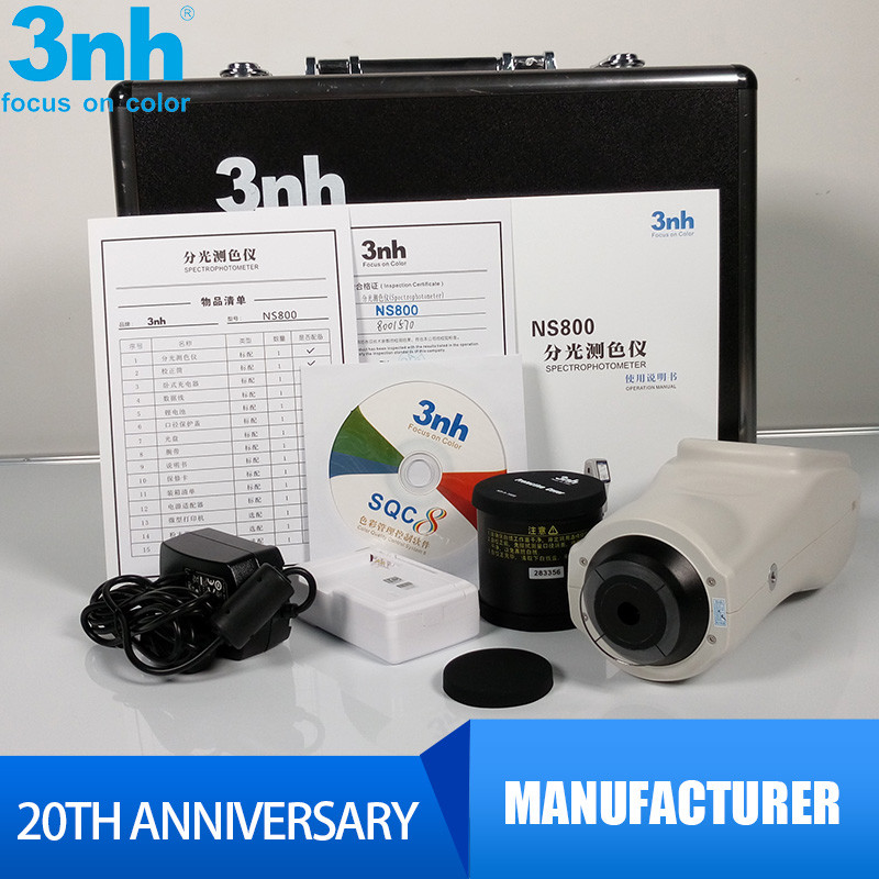 Liquid Color Test 3nh Spectrophotometer ASTM 8mm Aperture High Precision