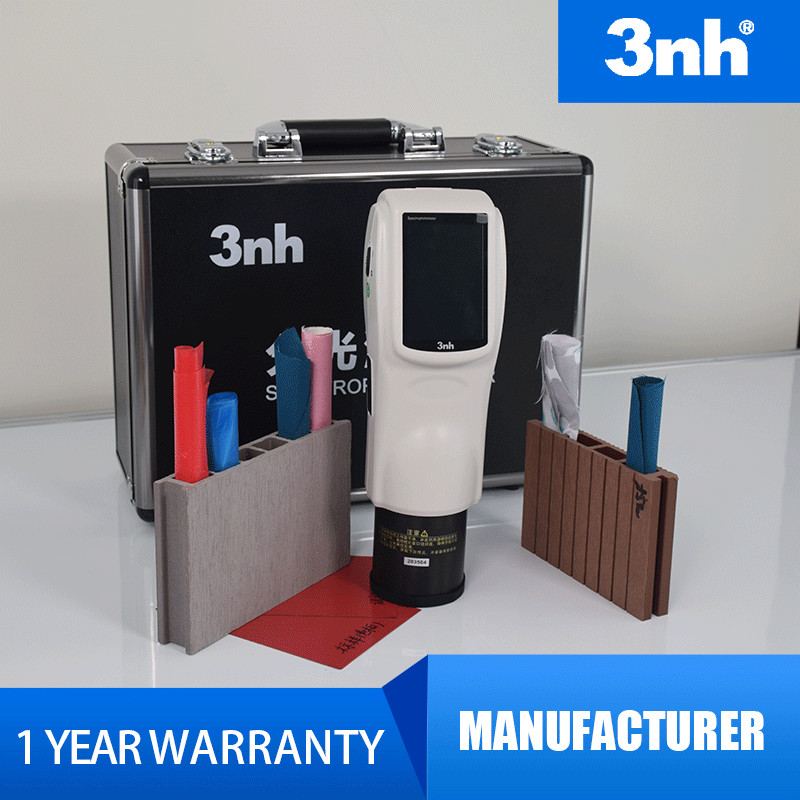 Combined LED Paint Color Analyzer Data Colour Spectrophotometer Stable ...