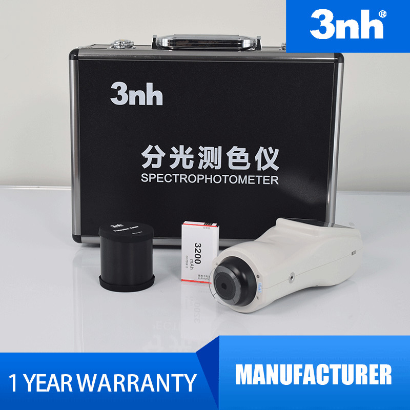 Combined LED Paint Color Analyzer Data Colour Spectrophotometer Stable ...