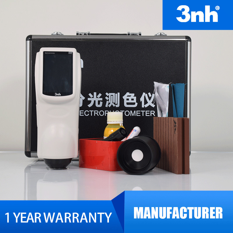 Accurate Handheld Color Spectrophotometer 4mm Small Aperture With PC ...