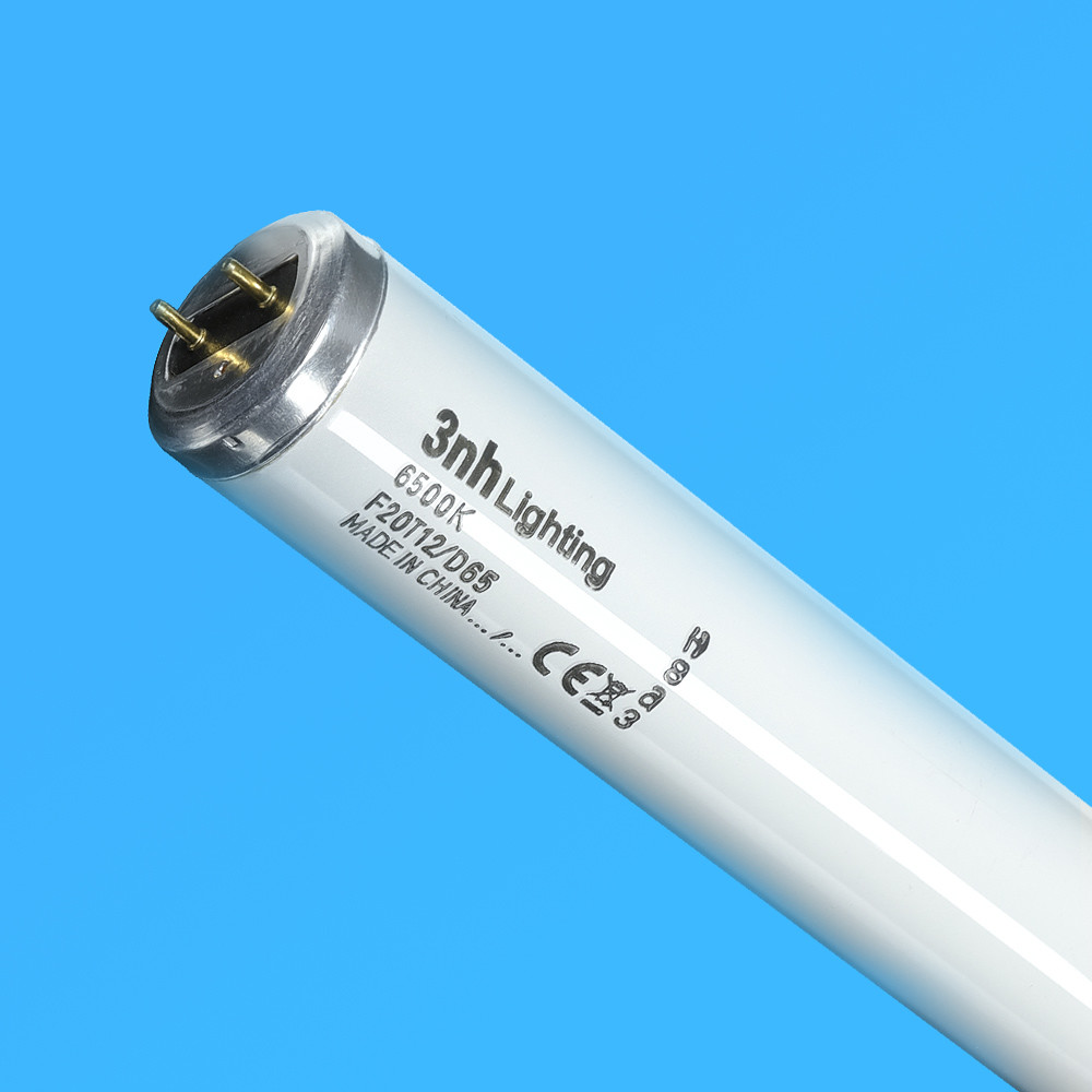 F20T12/D65 Long Fluorescent Tubes Lamp 6500k Color Temperature 60lm/w ...