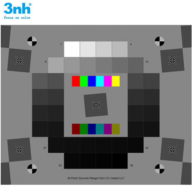 24 Color Checker Resolution Test Chart High Resolution Photographic ...