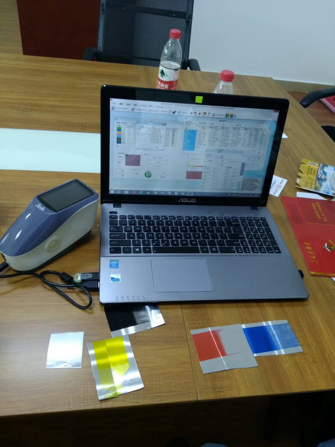 Car Paint Color Matching Spectrophotometer , Laboratory Colour ...