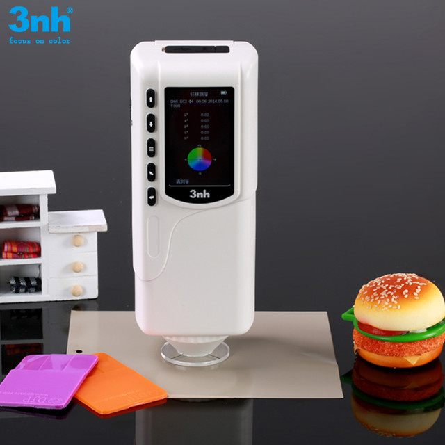 Handheld Colour Difference Meter NR110 Chroma Meter Powder Puff Color ...