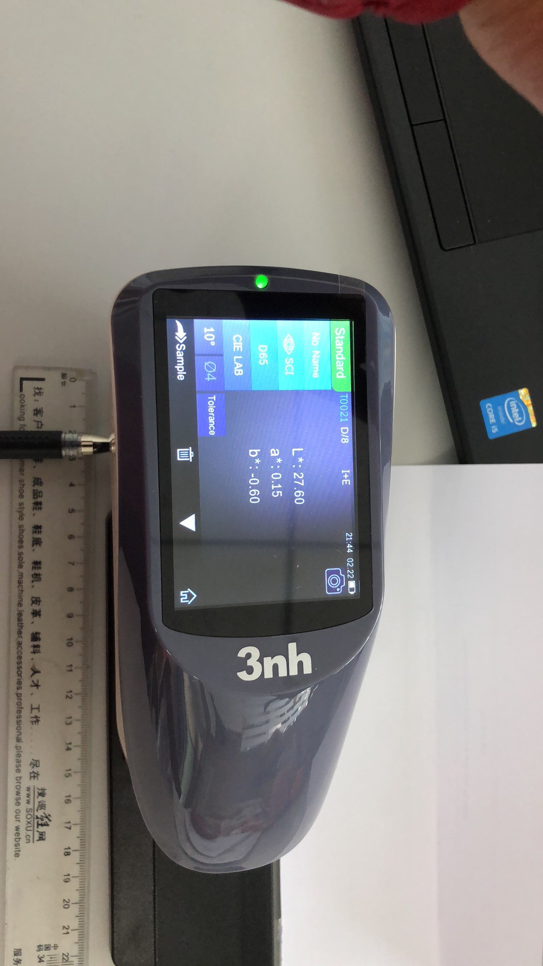 Textile Fabric Color 3nh Spectrophotometer YS3060 With Color Matching ...