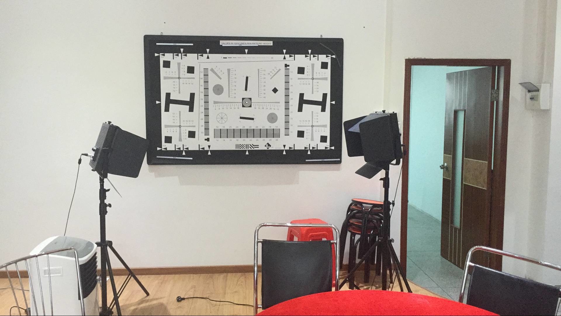 CCTV Focus Camera Resolution Test Chart 4X 4000 Lines NE-10-400A For 12 ...