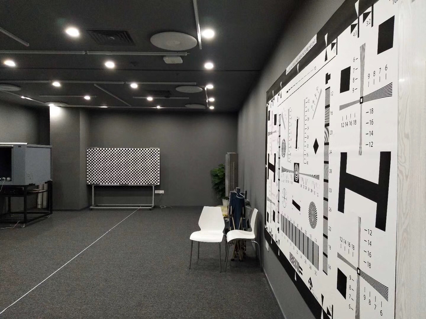 CCTV Focus Camera Resolution Test Chart 4X 4000 Lines NE-10-400A For 12 ...