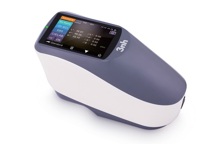3nh YD5050 Integrating Sphere Spectrophotometer 45/0 CMYK CIE LAB Color ...