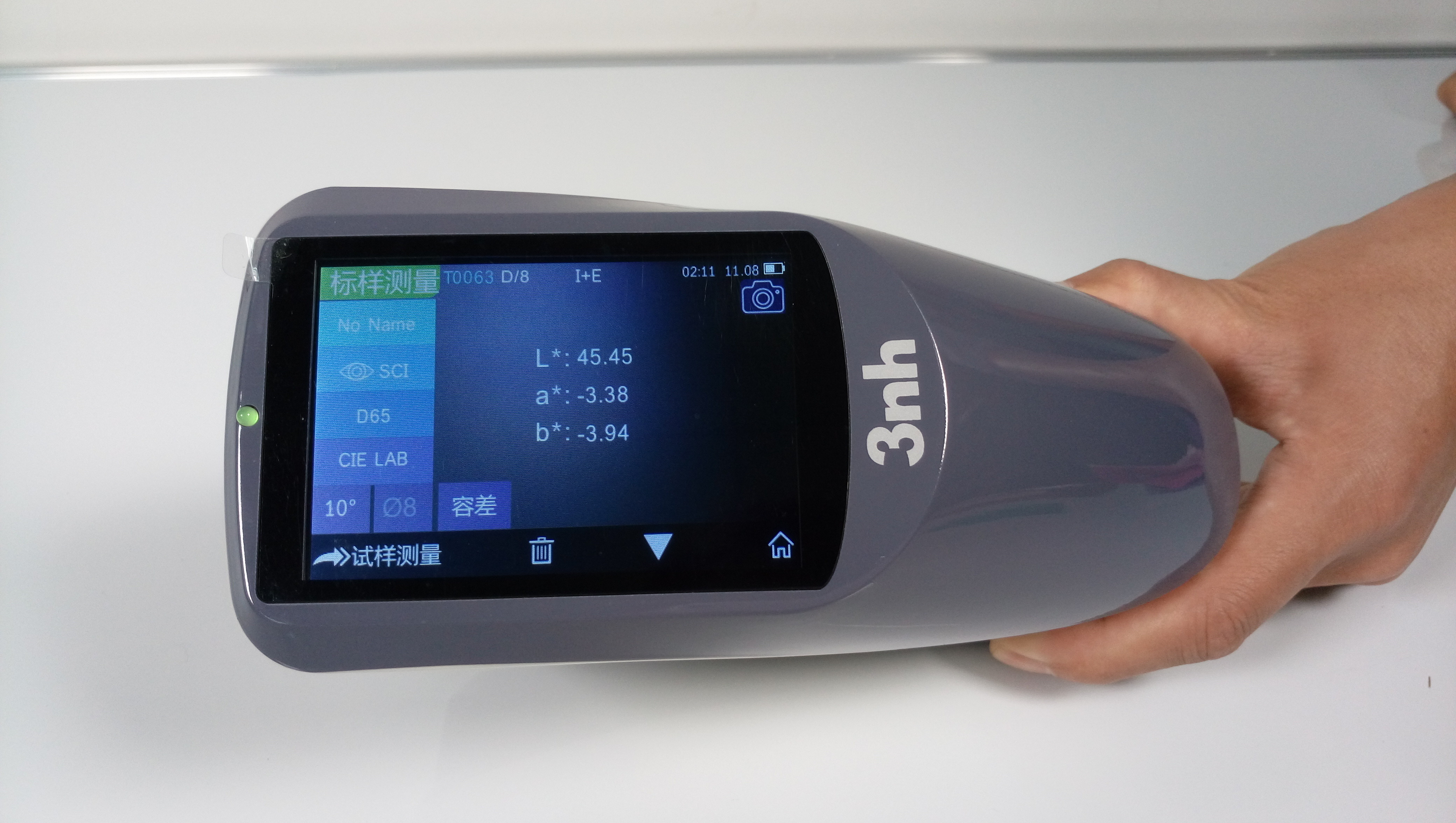 CE Colour Measurement Spectrophotometer 3nh YD5010 For CIE Lab Delta E ...