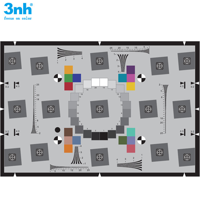 Sine Image ISO 12233:2014 E-SFR Resolution Test Chart Reflective ...