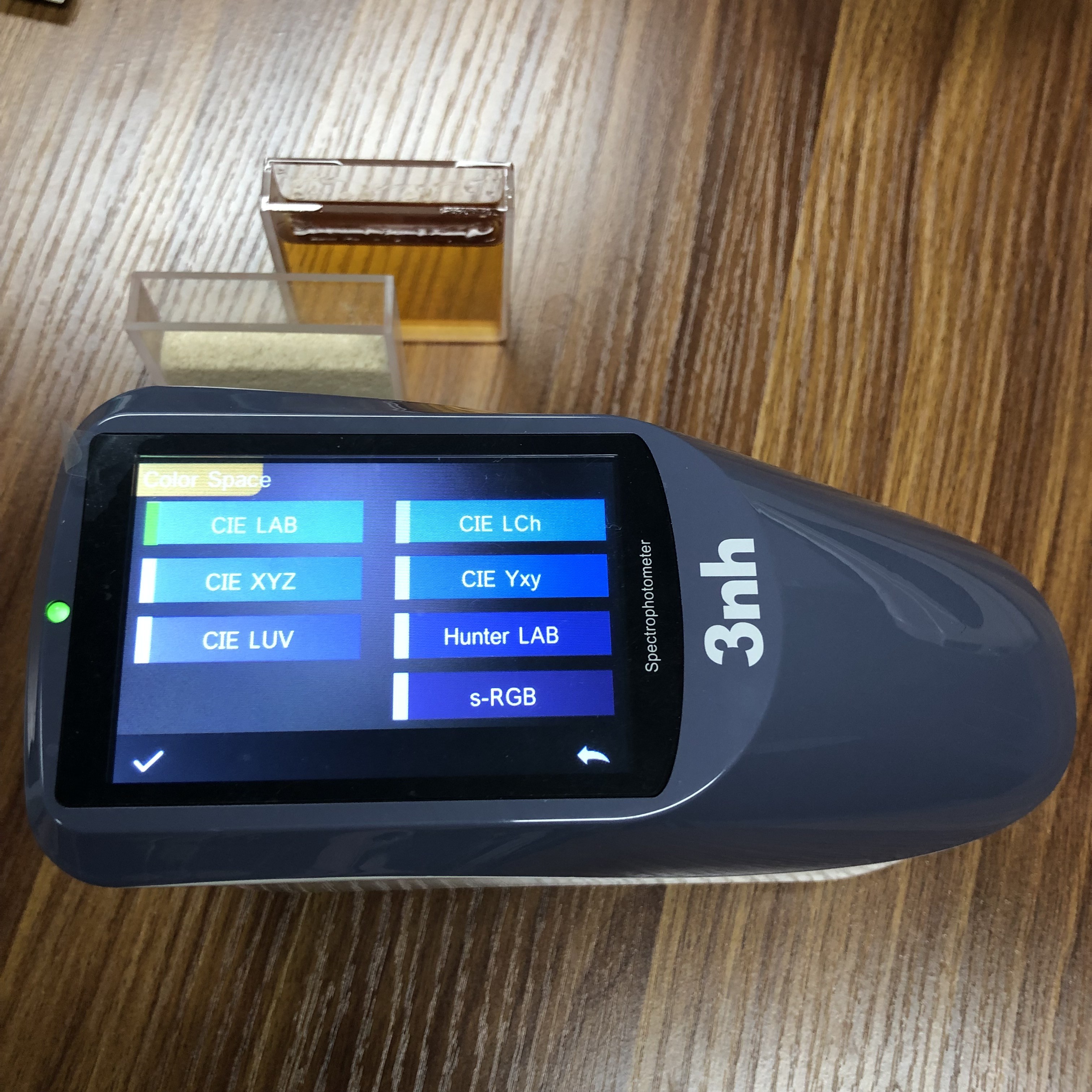 CIE Lab Colour Measurement Spectrophotometer YS3010 For Measuring Meat ...