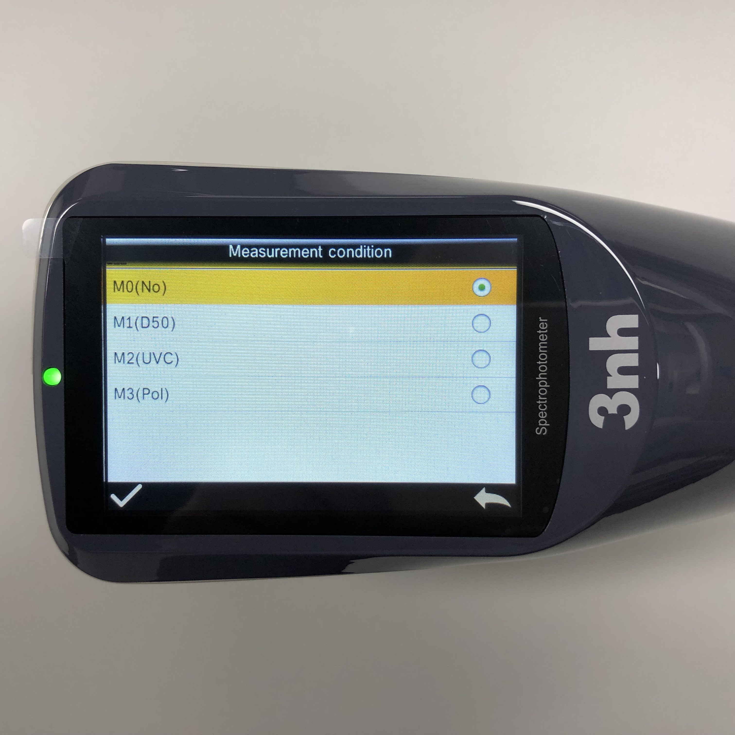 45/0 CMYK CIE Lab 3nh Spectrophotometer YD5050 Opacity Color ...