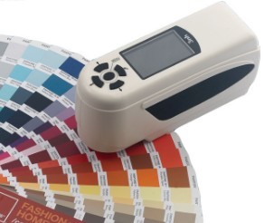 Digital Portable Spectrophotometer Colorimeter NH310 For Uneven Surface ...