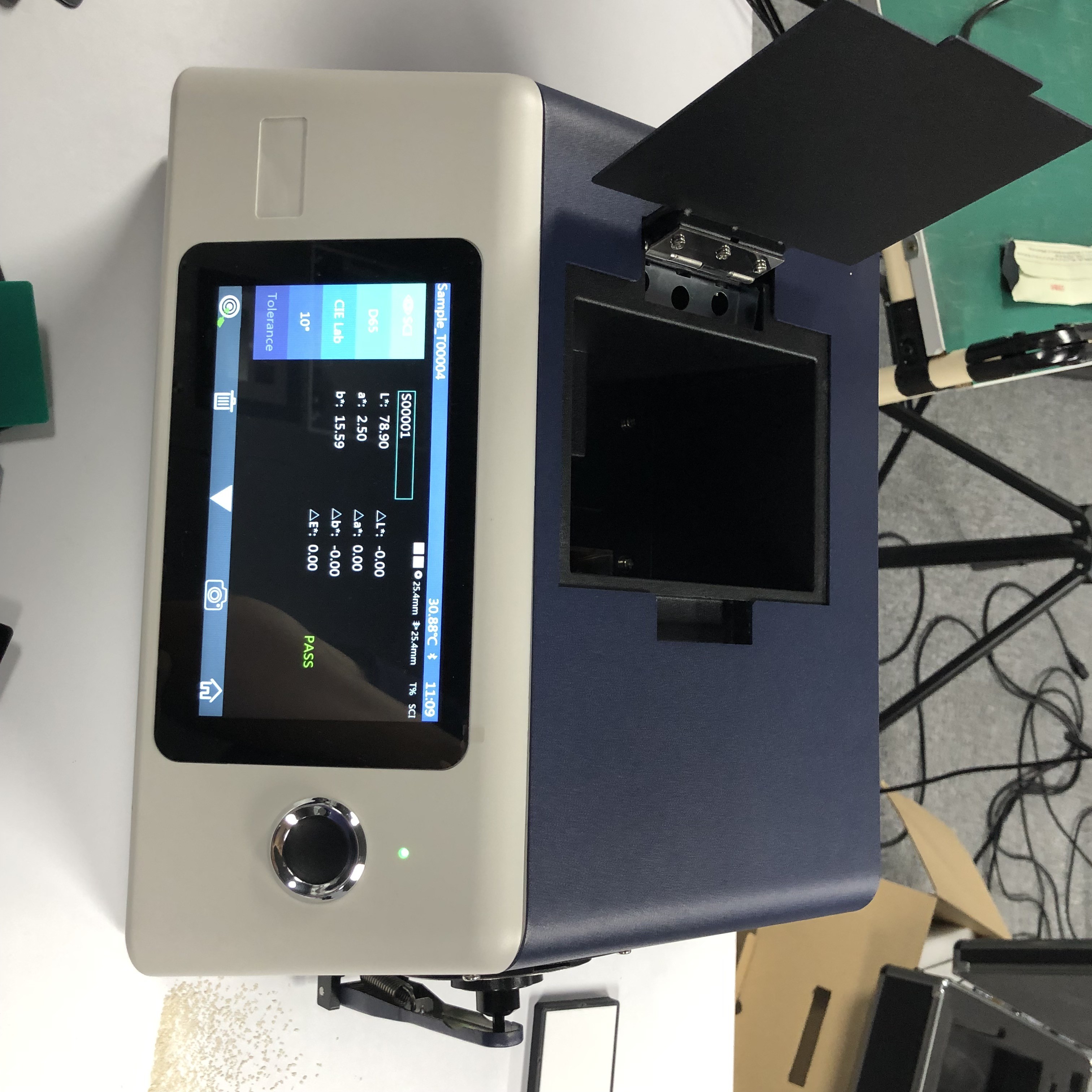 Table Top 3nh Spectrophotometer YS6010 Delta E Opacity Munsell S-RGB ...
