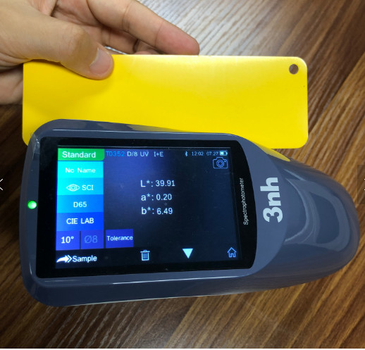 Laboratory Color Reader 3nh Spectrophotometer YS4560 45/0 With Color Matching Software