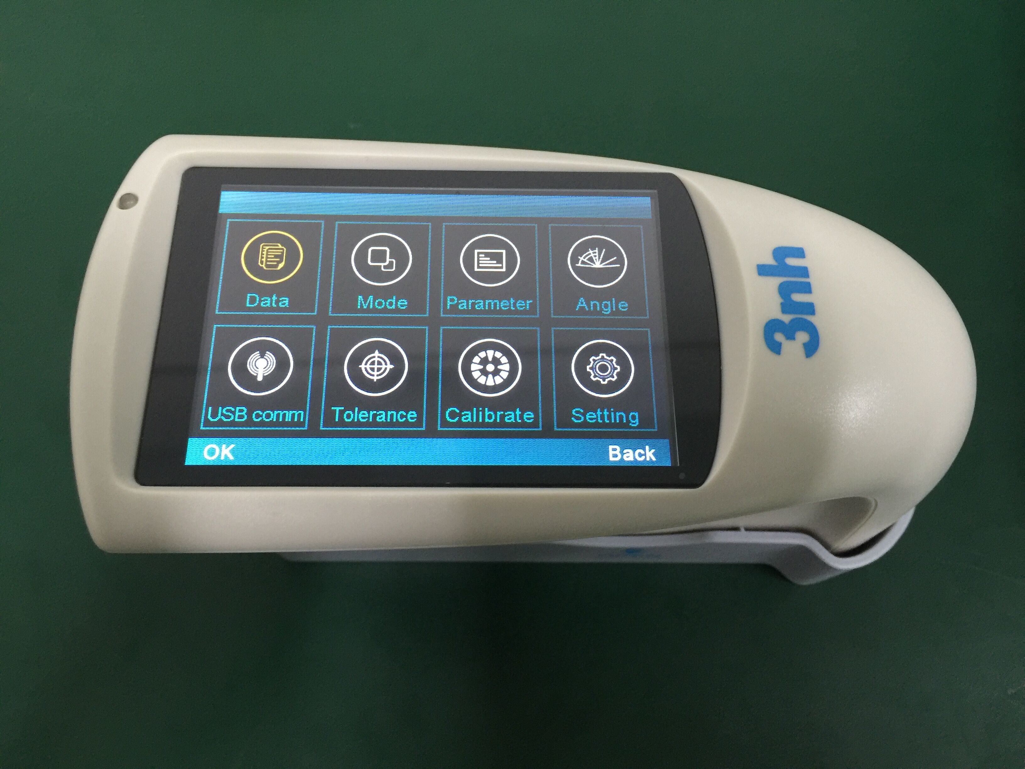 TFT 3.5" Multi Angle Gloss Meter Portable Glossy Test Equipment NHG268 ...