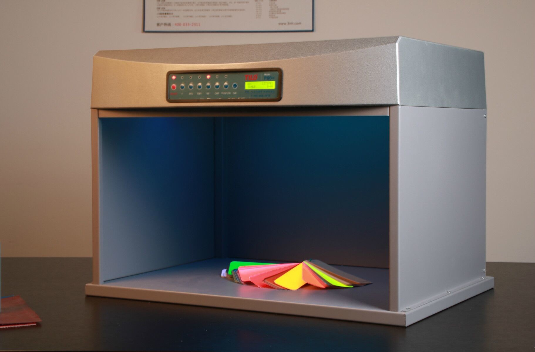 3nh Tilo Color Matching Light Box Plastic 6 Light Sources D65 TL84 UV F ...