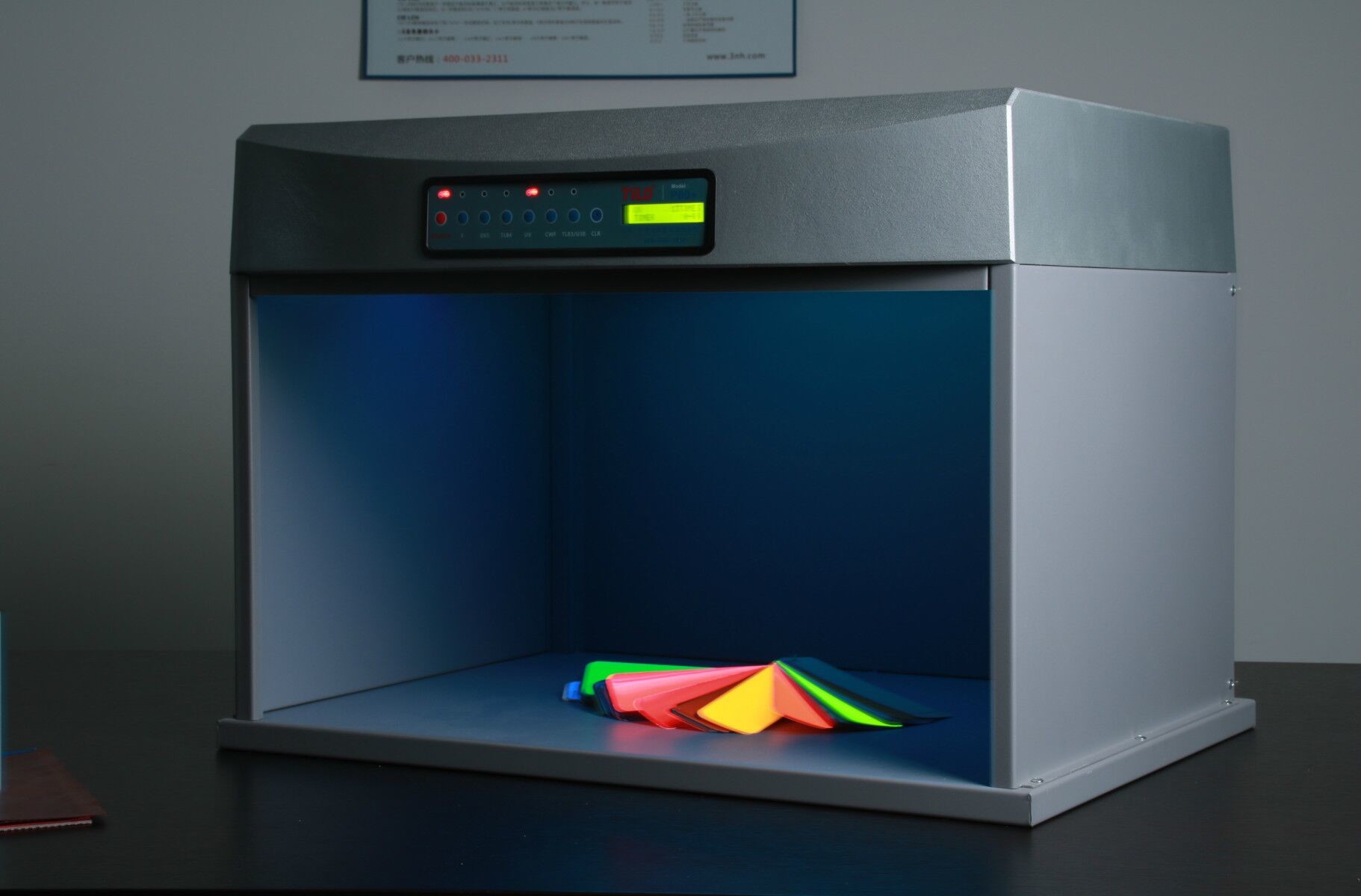 Automatic Switching Light Box Color Assessment Cabinet 5 Lights Steel ...