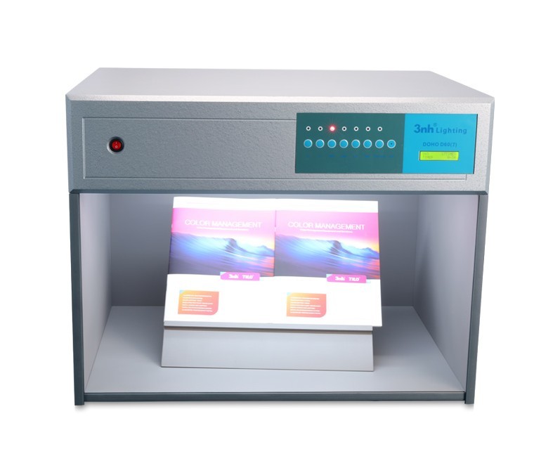 Color Controller Textile Plastic Color Matching Cabinet , Color ...