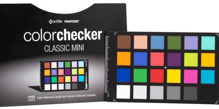 24 Color Rendition Chart Camera Color Calibration Chart To X- Rite ...