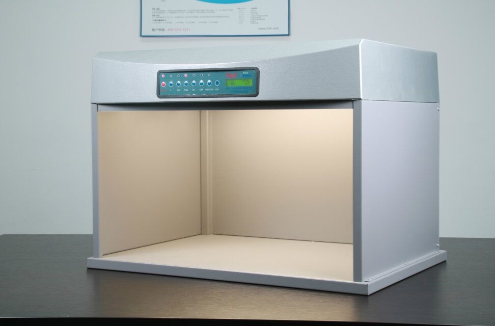 Metal Color View Light Booth Color Assessment Cabinet 5 Lights Steel ...