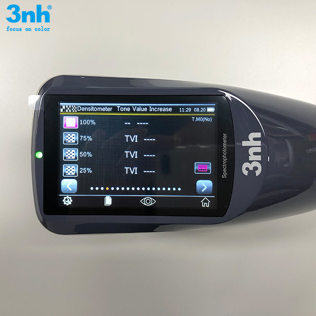 Color Density Meter Yd5050 3nh Spectrophotometer For Cmyk / Lab ...